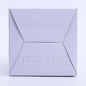 Phomemo 4x6 Thermal Direct Shipping Label, 4''x 6'' Fan-Fold Labels, Compatible with Rollo, MUNBYN, Zebra, Fargo Label Printer, 1 Pack of 500 Labels