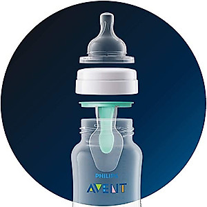 Philips Avent Anti-colic Baby Bottle Fast Flow Nipple, 4pk, Flow 4, SCF424/47
