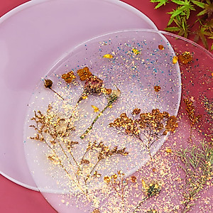 Resin Tray Molds, Round Rolling Tray Molds, Silicone Tray Molds, 11.8 Inch Rolling Tray Molds for Epoxy Resin, Resin Casting, DIY Jewelry Holder, Home Decor