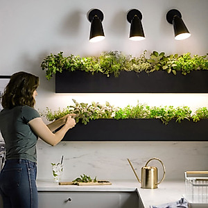 Briignite 2 Pack LED Grow Light Bulb, BR30 Grow Light Bulbs, Full Spectrum Grow Light Bulb 12W, Plant Light Bulbs, Grow Light for Indoor Plants, Seedlings, Greenhouse, Hydroponic