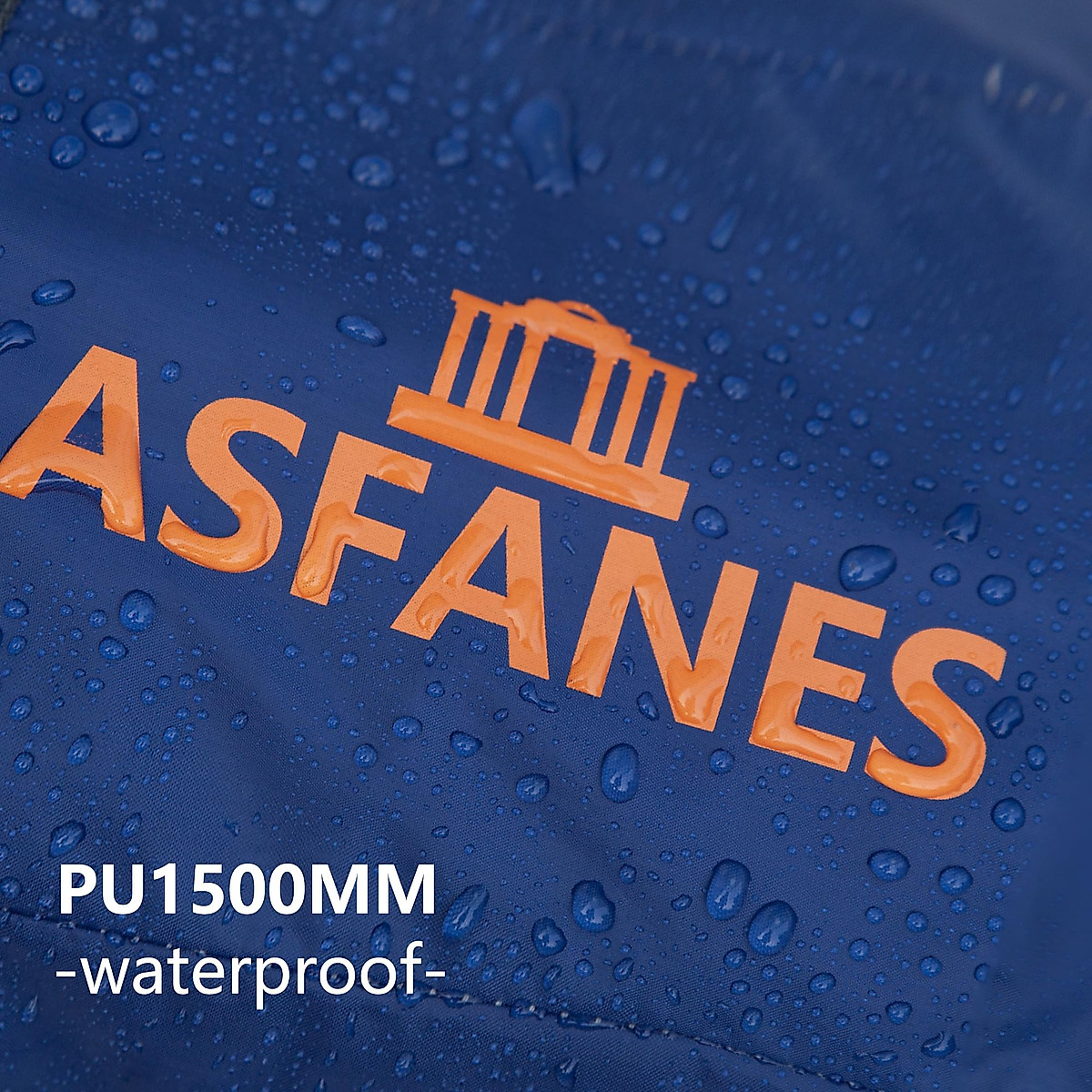 ASFANES 2 Person Waterproof Tents for Camping Easy Setup Outdoor Portable Backyard Camping Tents Suitable for Car, Backpacking, Hiking, Picnic or Fishing, Navy Blue