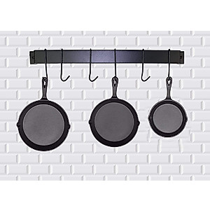 MEKBOK Pre-Seasoned Cast Iron 3 Piece Skillet Set