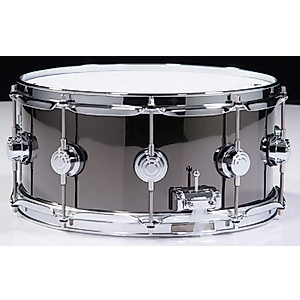 DW Collector's Series Black Nickel Over Brass Snare Drum 6.5x14" DRVB6514SVC