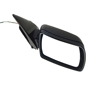 Kool Vue Driver & Passenger Side Power Heated Mirrors for BMW X5 2000-2006 Manual Fold Without Memory & Puddle Lamp Paintable 4-Door