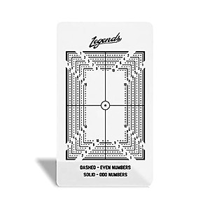 Legends Card Grading Centering Tool with Cleaning Cloth Kit Material for PSA - BGS - Graded Card Submissions Card Center Tool