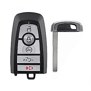 Key Fob Replacement Compatible for Proximity Remote for Ford F150F-150 F250F-250 F350 F450 2017 2018 2019 2020 2021 2022 Bronco 5 Button M3N-A2C93142600 164-R8166 5929503