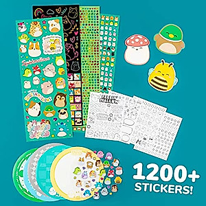 Fashion Angels Squishmallow Stationery Super Set, All About Squish (6+ Years)