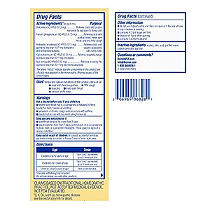 Boiron Chestal Children's Cold and Cough Syrup for Nasal and Chest Congestion, Runny Nose, and Sore Throat Relief - 6.7 Fl oz