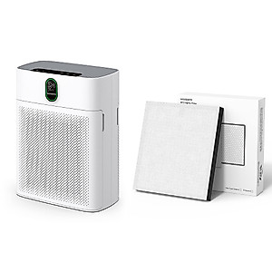 MORENTO HY4866 Air Purifiers with HY4866 Enhanced Filter 2P, White
