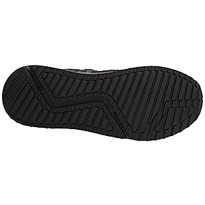 PUMA mens Puma Men's Pacer Future Sneaker, Castlerock-puma Black-high Risk Red, 11.5 US