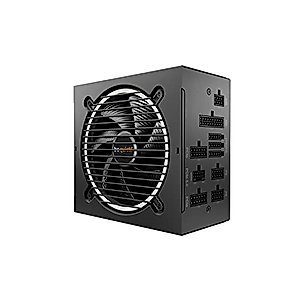 Pure Power 12 M 850W ATX 3.1, 80 Plus® Gold Modular Power Supply for PCIe 5.0 GPUs and GPUs with 6+2 pin connectors | 12VHPWR Cable Included, Silent 120mm be quiet! Fan | BN505