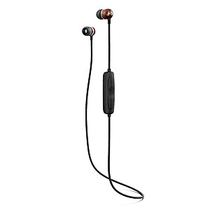 House of Marley Smile Jamaica Wireless 2, Bluetooth Headphones, Long Battery Life, Built-in Microphone and Quick Charge Technology, Signature Black