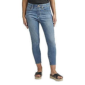 JAG Jeans Women's Petite Valentina Pull-On Skinny Jean, Boardwalk, 2