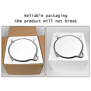 Glass Mixing Bowl 5 QT, Mixing Bowl for KitchenAid 4.5 and 5 Quart Tilt-Head Stand Mixers, Stand Mixer 5 Quart Fits Artisan KSM150, RRK150, KSM100, K45SS, KSM90, KSM95, K45, KSM110, 5KSM125 and More