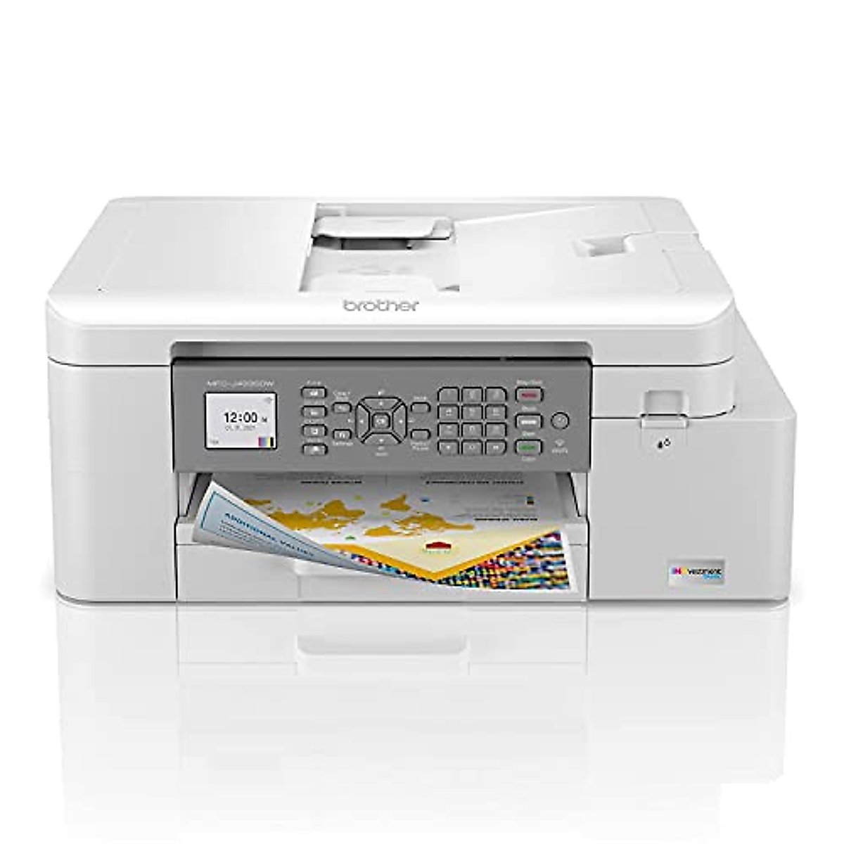 Brother MFC-J4335DW INKvestment Tank All-in-One Printer with Duplex and Wireless Printing Plus Up to 1-Year of Ink in-Box (Renewed)