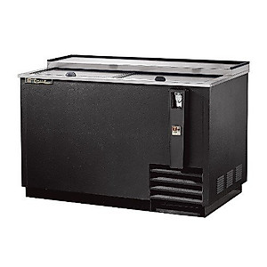 True TD-50-18 Deep Well Horizontal Bottle Cooler, Slide Lid, 50" W