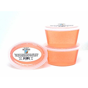 3 Pack of BUTT NAKED Tropical Beach Melon Like Aroma Gel Melts for Warmers and Burners PEEL, MELT, ENJOY