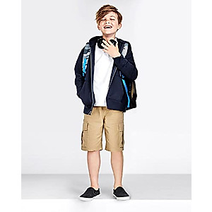 The Children's Place Boys Pull on Cargo Shorts,Flax Single,12