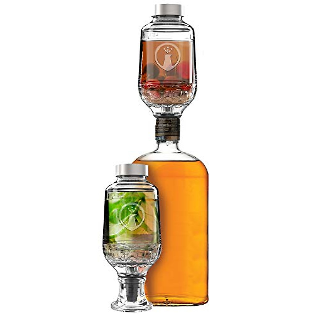 Prepara Tastemaker Craft Mixologist Liquor/Wine Infuser, 9 fl. oz, clear