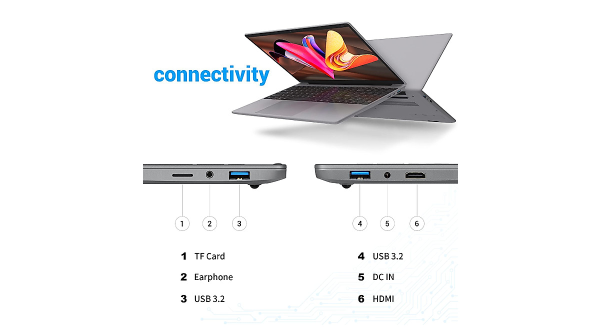 ApoloSign 15.6" FHD Laptop - 12GB RAM, 512GB SSD