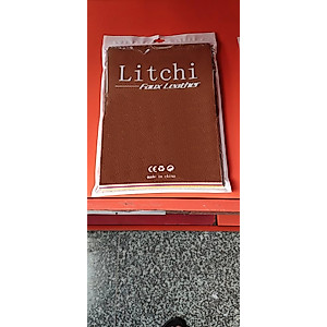 LITCHI 8 Pieces 8x12 Inch Dark Color Litchi Grain Texture Faux Leather Sheets Including 8 Color Leather Sheets for Leather Bows and Earrings Making LiZhiWen-8PcsA4Dark