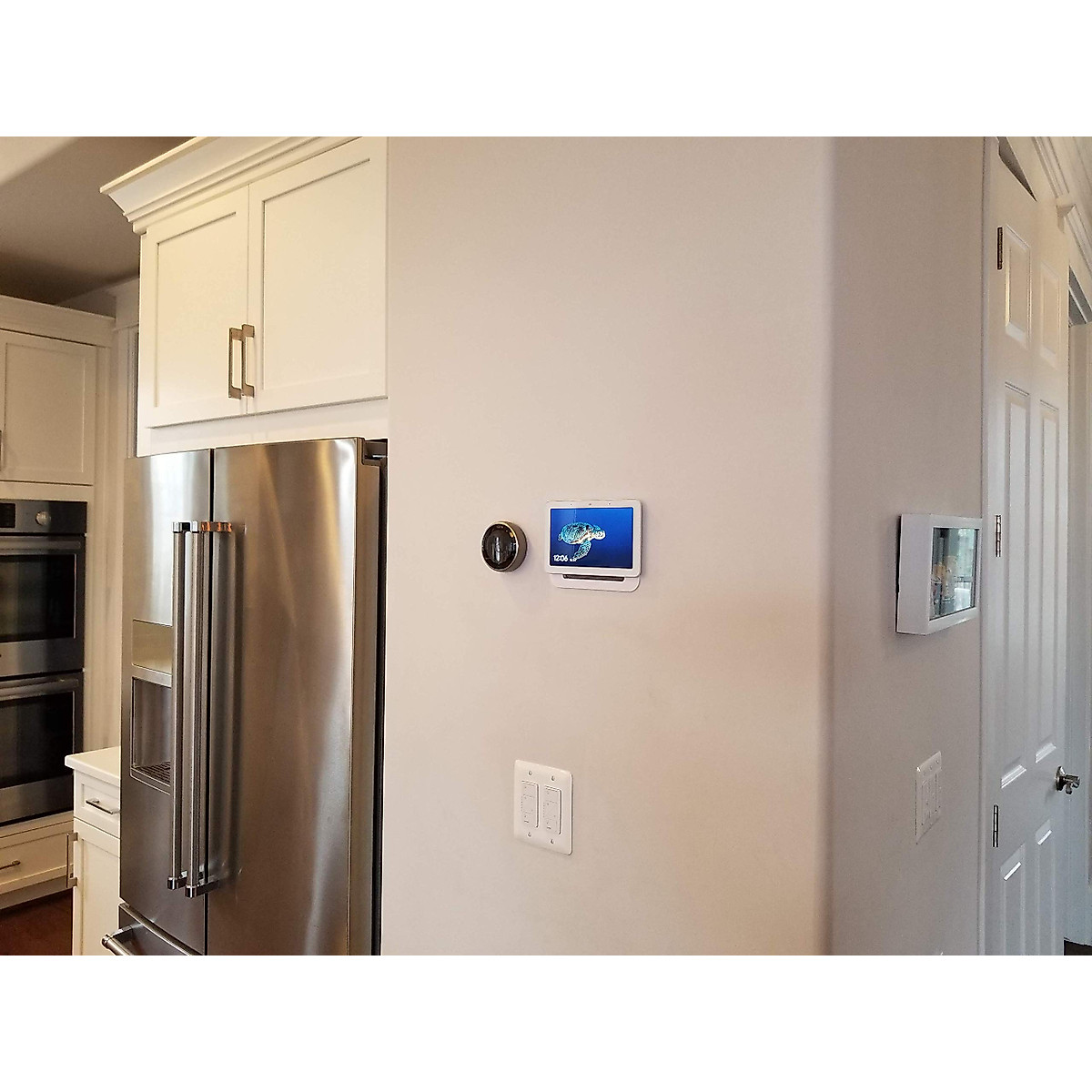 Mount Genie Simple Built-in Google Nest Hub Gen 2 Wall Mount [Does NOT FIT 2018 Gen 1]: The Perfect Smart Home Command Center | PoE Option Available | Designed in The USA