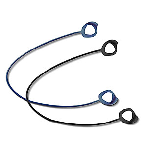 Anti-Lost Strap Silicone Neck Hanging Rope Fit for Samsung Galaxy Buds 2019 Headset Waterproof Sports Accessories (Black)…