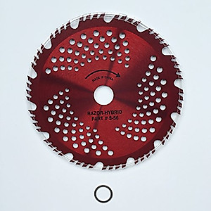 2pk-8"-56t - Renegade Razor/Hybrid - Multi-Purpose Specialty - RENEGADE BLADE® - Carbide Brush Cutter