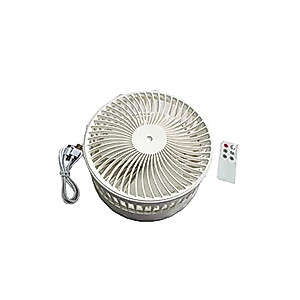 Fly Kan Retractable folding remote control desktop fan, USB table fan, portable remote control fan, suitable for office, home, outdoor camping, etc.