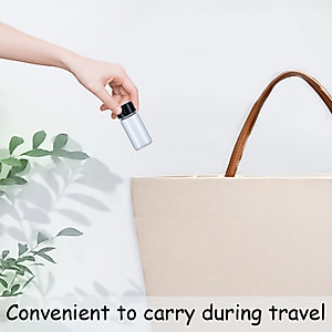 Newzoll 5 ml Clear Glass Bottles for Essential Oils, Chemistry Lab Chemicals, Colognes & Perfumes (10 Pieces)