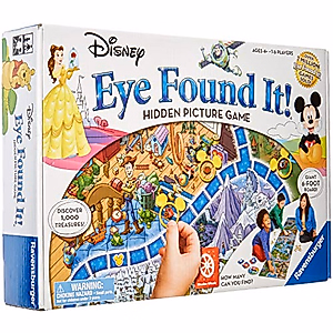 Ravensburger World of Disney Eye Found It Board Game - Engaging Fun for Kids and Adults | Suitable for Ages 4 and Up | Promotes Critical Thinking Skills | Featuring Beloved Disney Characters