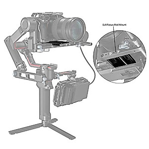 SMALLRIG Quick Release Plate for Manfrotto-Type Compatible with DJI RS 2 / RSC 2 / Ronin-S Gimbal / RS 3 / RS 3 Pro Gimbal - 3158