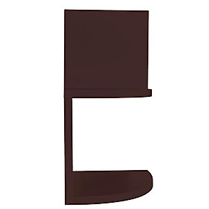 Kiera Grace Priva Corner Shelf, Set of 2, Espresso