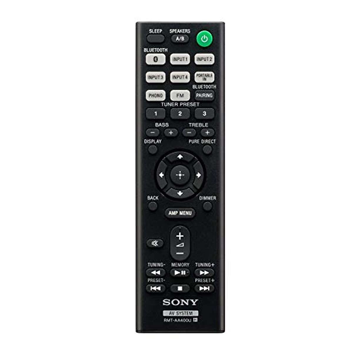 Sony STRDH190 2-ch Stereo Receiver with Phono Inputs & Bluetooth with 100ft of Speaker Wire and 5 Pairs of Banana Plugs