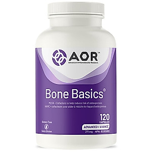 Bone Basics (120 Capsules) Brand: A.O.R Advanced Orthomolecular Research