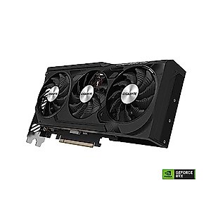 GIGABYTE GeForce RTX 4070 Ti WINDFORCE OC 12G Graphics Card, 3X WINDFORCE Fans, 12GB 192-bit GDDR6X, GV-N407TWF3OC-12GD Video Card