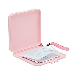 Portable Face Covering Carrying Case, Organizer Container for Storage (6 Pack)