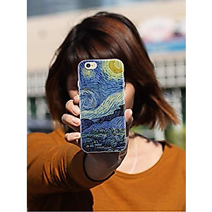 Inspired Cases - 3D Textured Galaxy Note 10 Plus Case - Rubber Bumper Cover - Protective Phone Case for Samsung Galaxy Note 10 Plus - Vincent Van Gogh - Starry Night