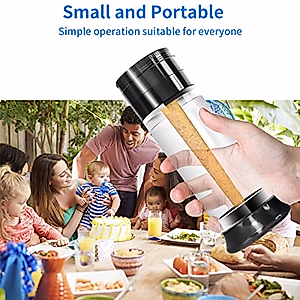 Herb Grinder All-in-one, Kitchen Spice Grinder, Black