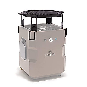 UKIAH Tailgater/Note Cook-Top Accessory - Ukiah, Black (TK-1008-GRD)