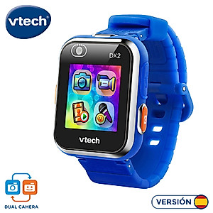 VTech Kidizoom Smart Watch DX2 Kids Smart Watch with Dual Camera Estandar Blue - Spanish Version