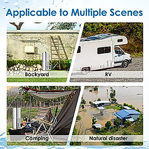 Waterdrop Gravity-fed Water Filter System, NSF/ANSI 372 Certification, 2.25G Stainless-Steel Filter System with 2 Filters and Metal Spigot, Reduces up to 99% of Chlorine-King Tank Series, WD-TK