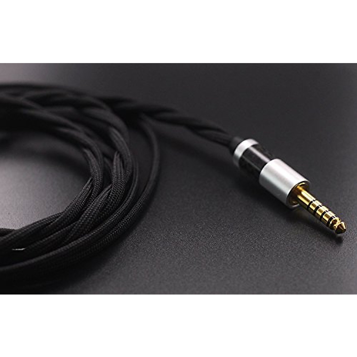 KK Cable TV-AK HiFi WM1A/1Z, NW-ZX300A, PHA-2A 4.4MM Male Balanced for LCD-2 LCD-3 LCD-4 LCD-X LCD-XC etc. Headphones, TV-AK (1.5M/4.9ft)