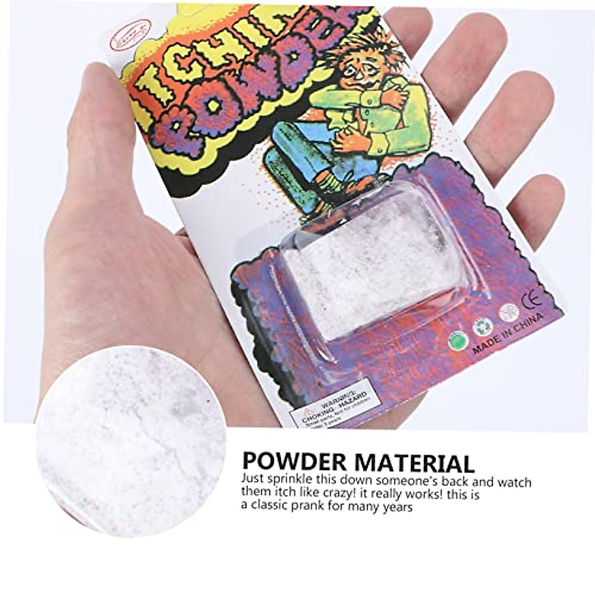 Gogogmee 10PCS Kids playset Party Supplies for Adults adukt Toys Adult-Toys Joke Surprise Powder Joke Toys Tickle Powder powdery Joke Itch Halloween Powder Bag Props Ingredients Child