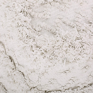 Christopher Knight Home Anna Boho Fabric Cube Pouf, White