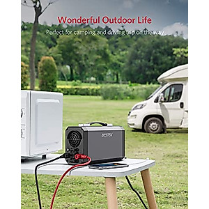 BESTEK Power Inverter 1200W, DC 12V to 110V AC Inverter for Car with Digital LCD Display 4.2A Dual USB Car Charger Inverter Car Power