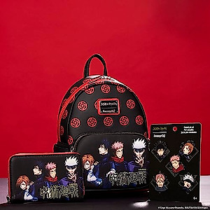 Loungefly Anime: Jujutsu Kaisen 'Year One Class' Mini-Backpack, Amazon Exclusive