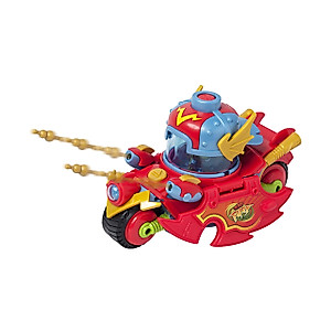 SUPERTHINGS Kid Fury Vehicle – Contains 1 Vehicle with 1 Launcher and top and 1 Exclusive Figure