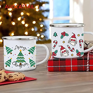 UV DTF Cup Wrap Cute Christmas Theme Stickers for Glass Cups 3D Waterproof Rub on Transfers for 16OZ Libbey Glass Cups Furniture Crafting 6 Sheets