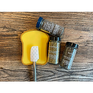 Silicone Spoon Rest for Stove Top, Cute Bread Shape Spoon Holder, Spoon Rest for Kitchen Counter, Coffee Spoon Rest, Cooking Utensil Rest for Spoons, Ladle, Spatula, Farmhouse Kitchen Decor, 1 PC.